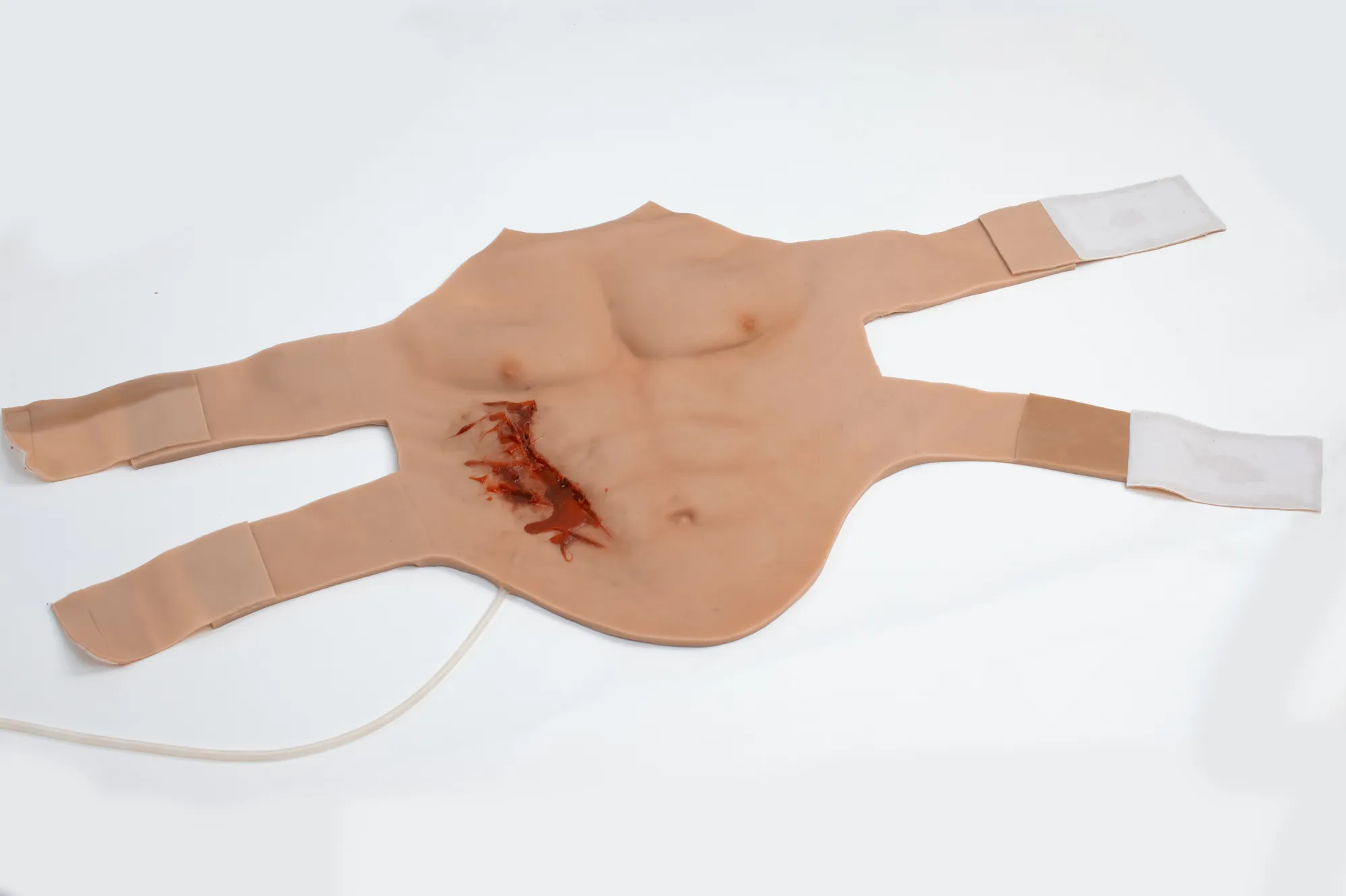 Chest Overlay with Shrapnel Wound | Wearable Trauma Training Overlay ...